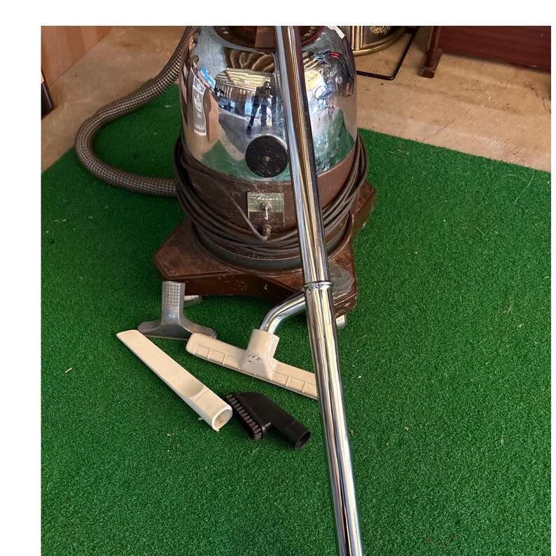 Vintage Rainbow Rexair Vacuum Cleaner Retro Vintage Chrome Model WORKS ...