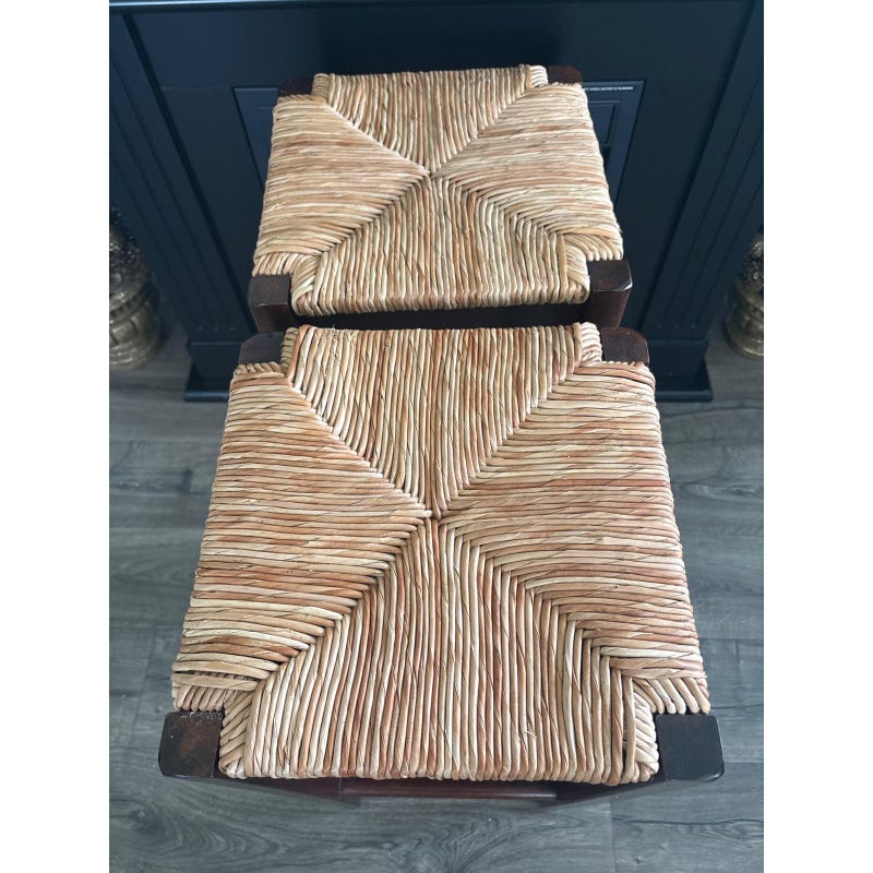 Woven Bar Stools - Etsy New Zealand