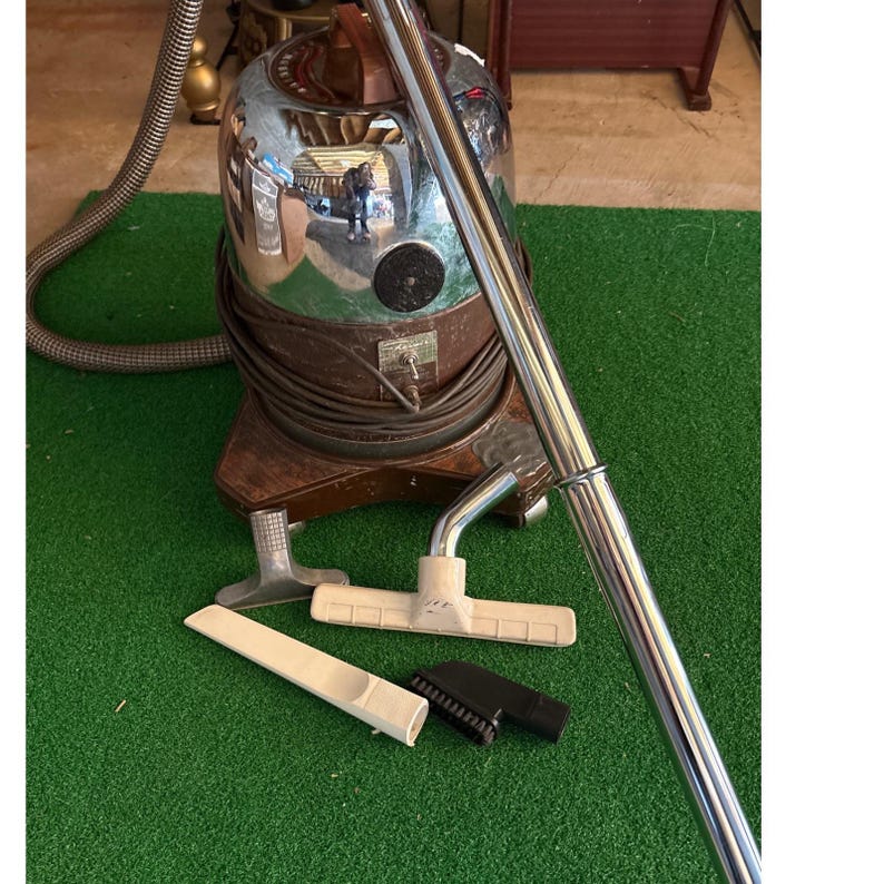 Vintage Rainbow Rexair Vacuum Cleaner Retro Vintage Chrome Model WORKS ...