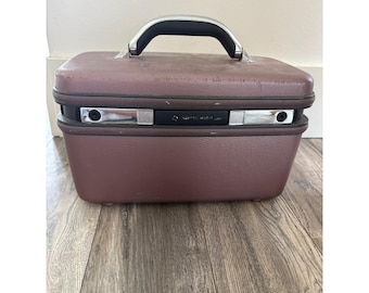 Vintage Train Case, Black, Hard Shell, Socialite - Etsy Australia