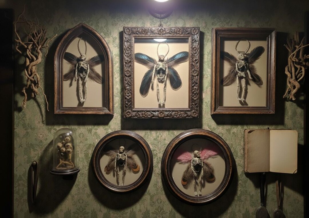 Mummified Fairy Art – Unique Feathered Ornaments & Decor - Guardian ...