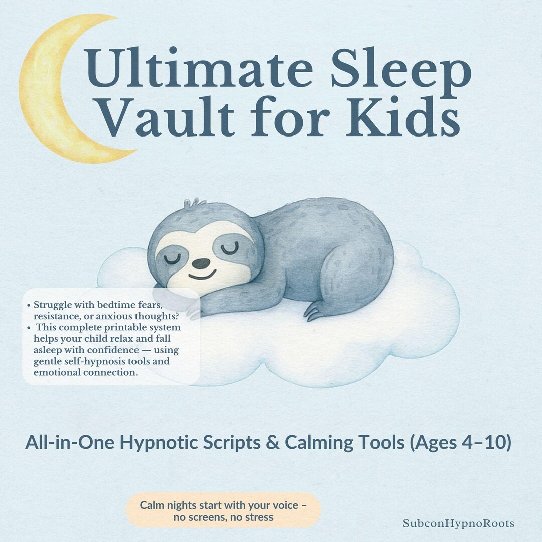 Kids Bedtime Story Bundle: Hypnotic Sleep Scripts, Calming Affirmations ...