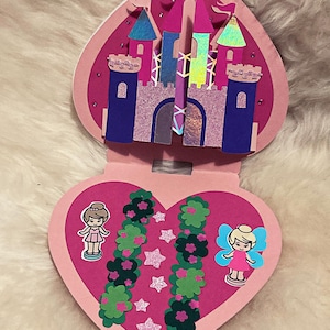 Polly Pocket Pink Heart Compact Card - Etsy