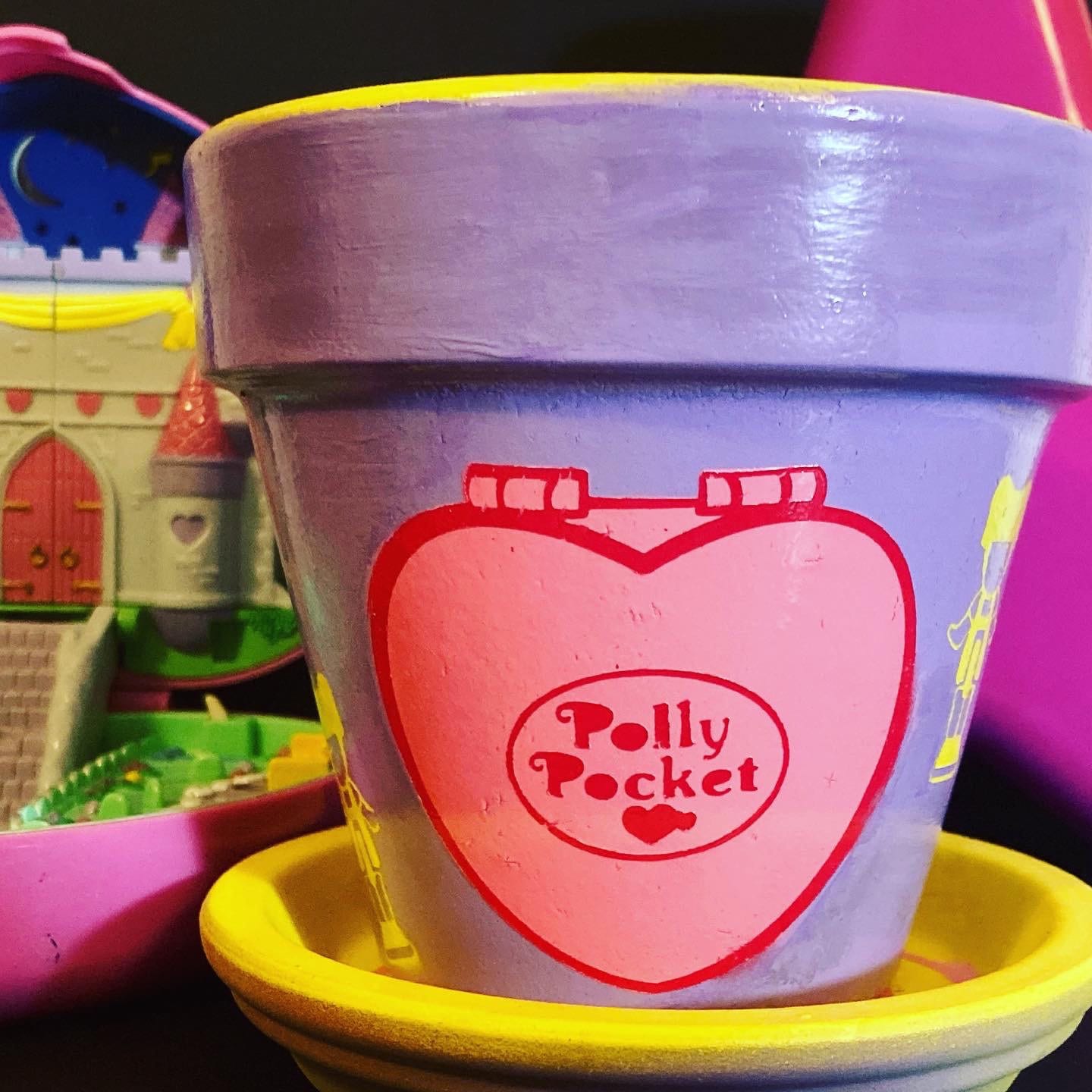 Polly Pocket Planter Pot Set - Etsy