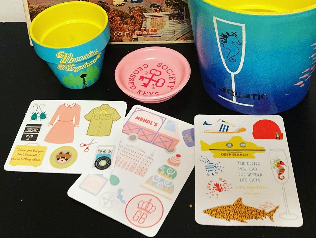 Wes Anderson Sticker Pack - Etsy