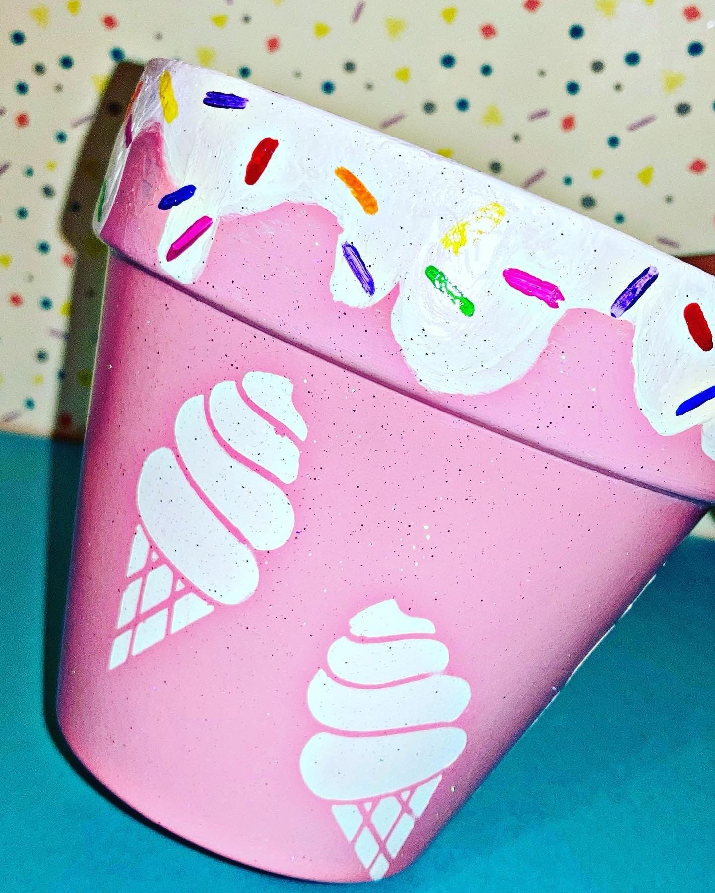 Ice Cream Dream Planter Pot Set - Etsy