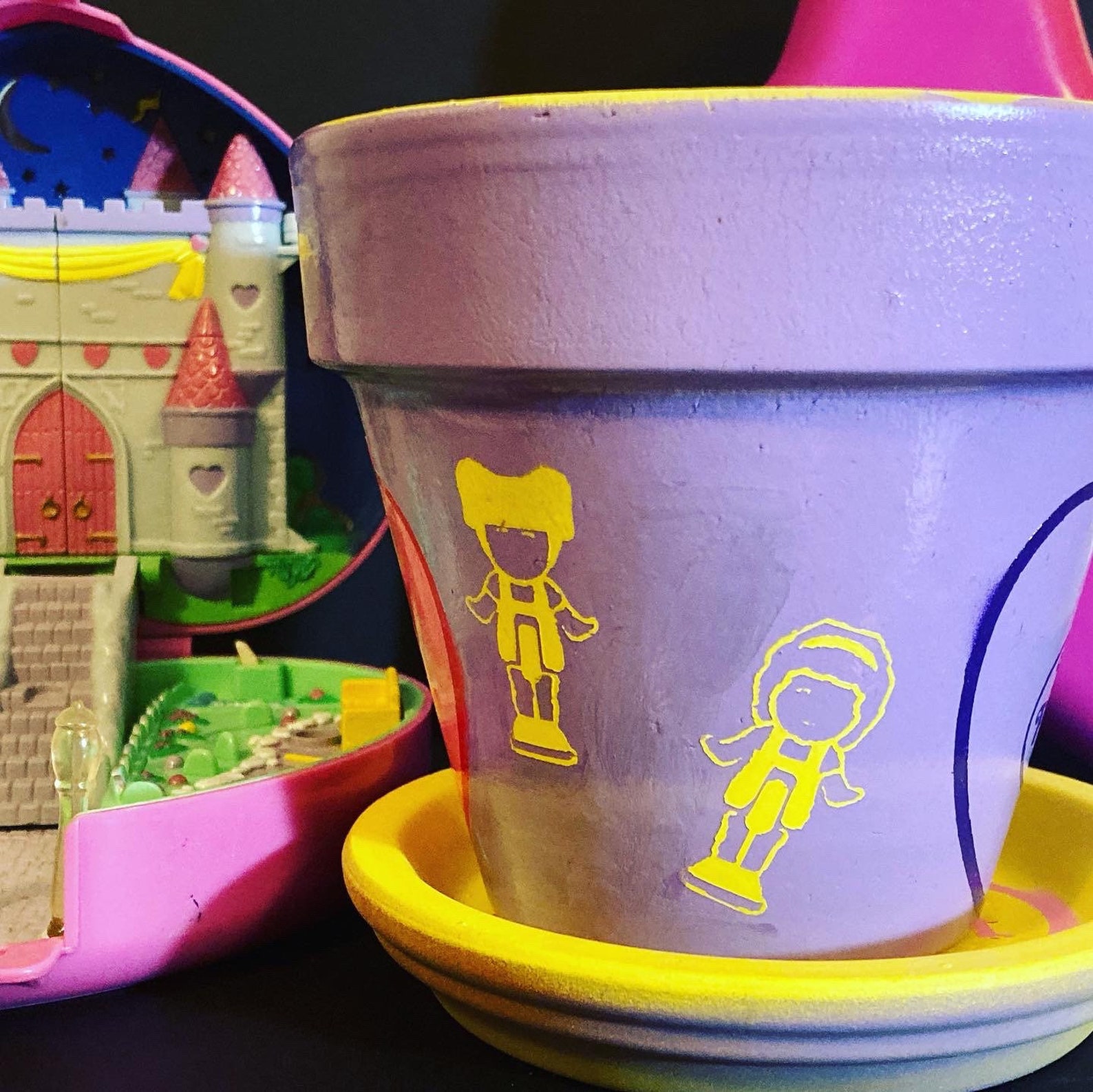 Polly Pocket Planter Pot Set - Etsy