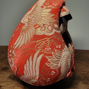 Large 8 Inch Japanese Wedding Doll Daruma Roly Poly Doll Vintage Before ...