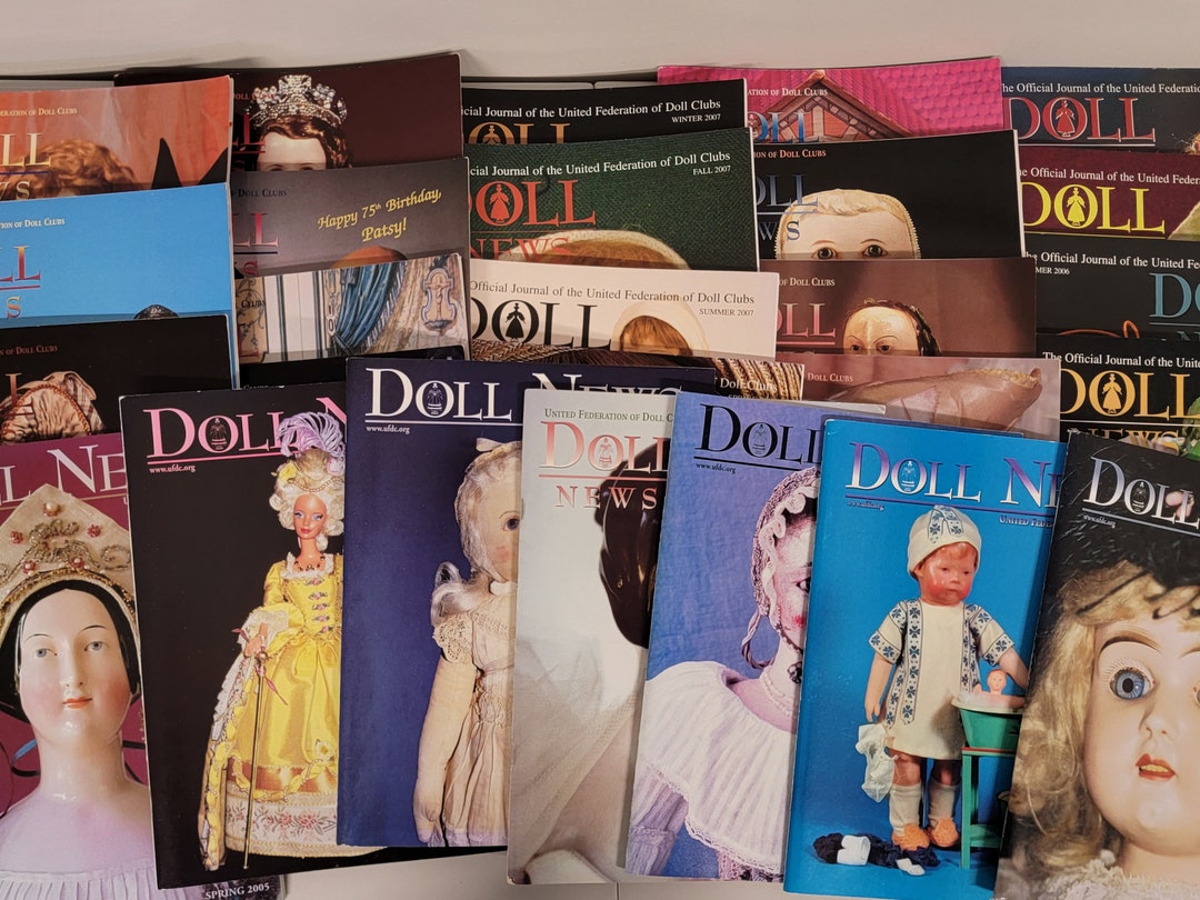 26 Issues 2001 2007 Doll News Magazine UFDC Official Journal United ...