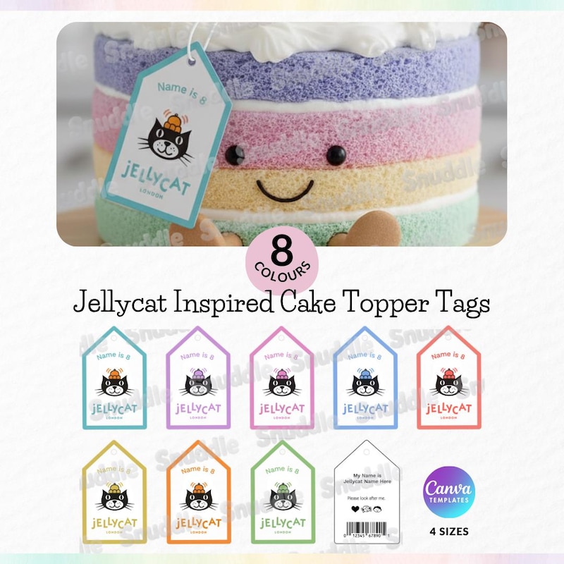 Jellycat Cake Edible - Etsy UK