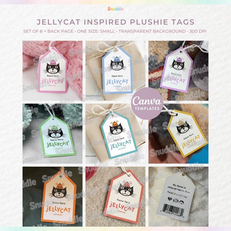 Jellycat Tag - Etsy