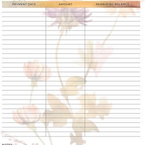 Debt Progress Tracker | Printable PDF or Good Notes Template - Etsy