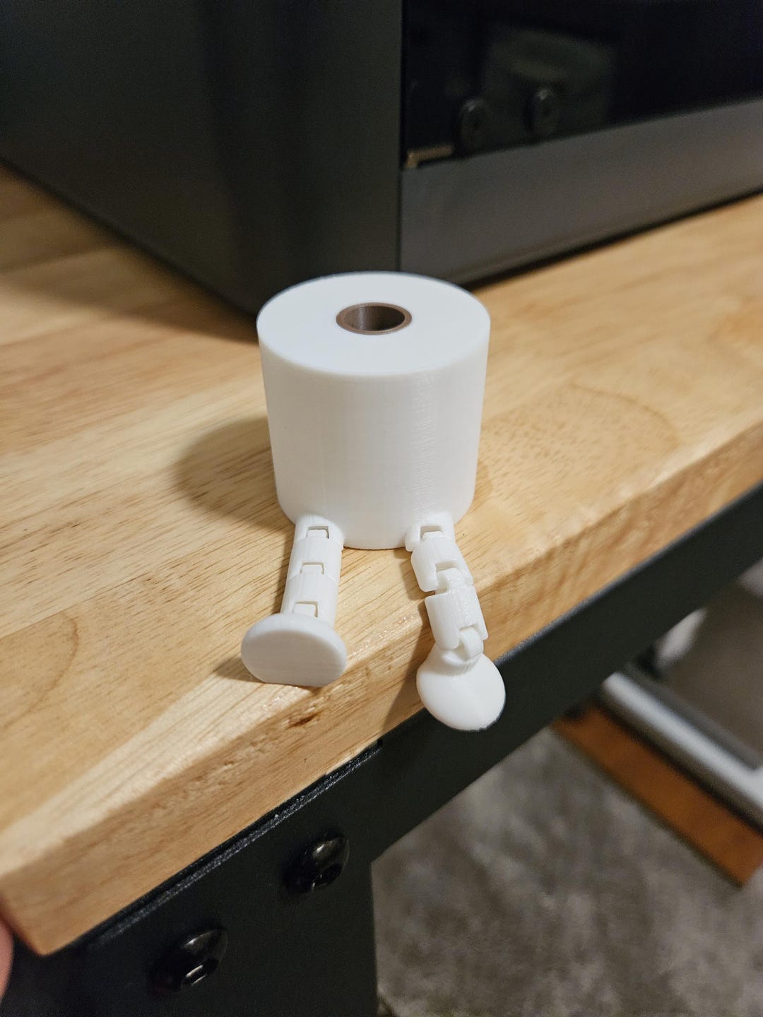 3D Printed Mini Toilet Paper With Legs. Fun Gag Gift. - Etsy