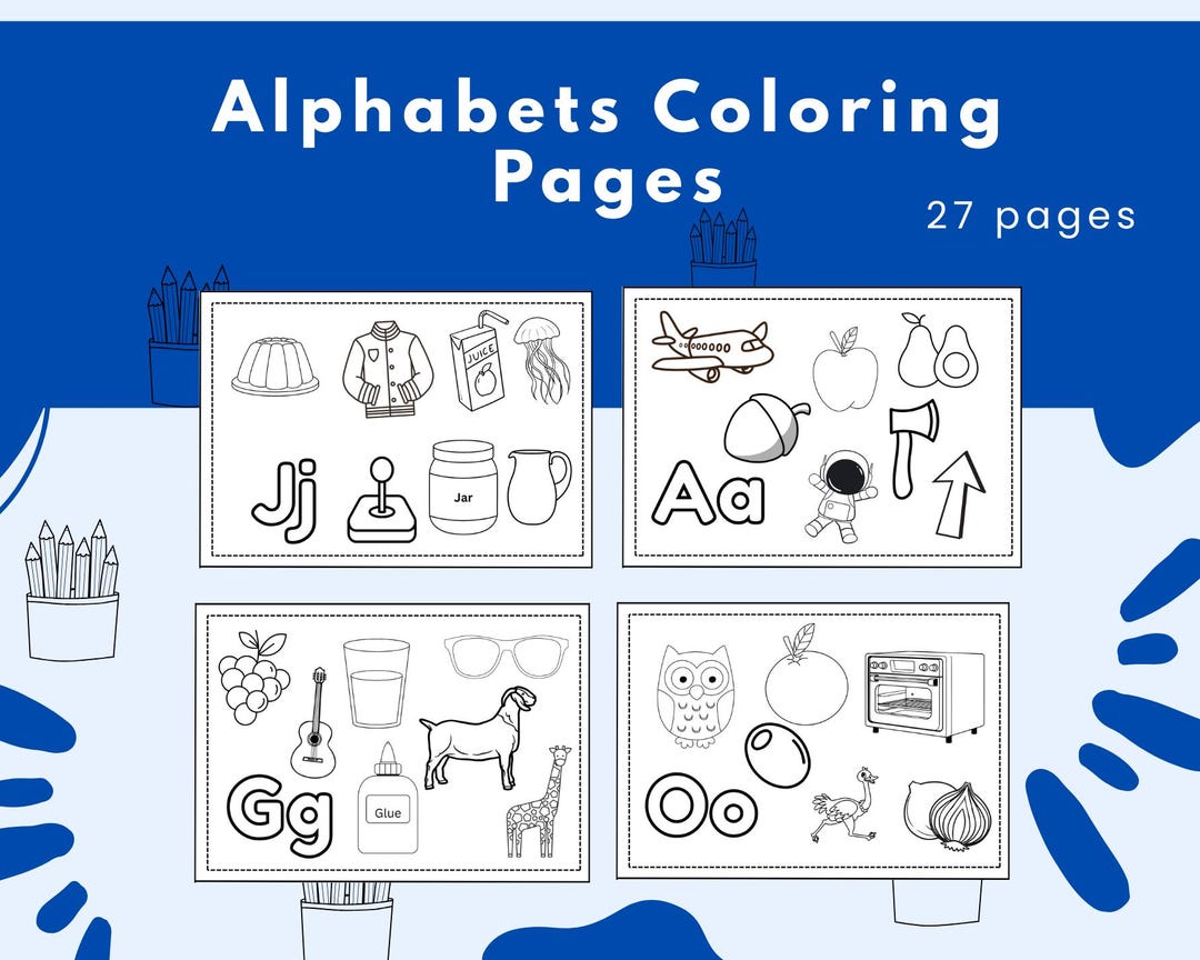 Alphabet Coloring Pages, ABC Coloring Pages, Printable Letter Page ...