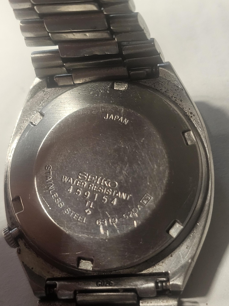 Vintage Seiko 5 Automatic Watch Model 6319-520A Japan - Etsy