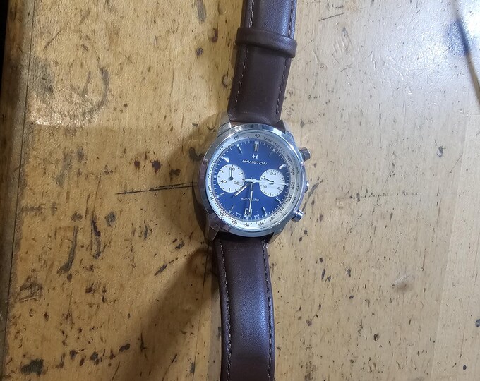 Hamilton Gent's Chronograph Watch in New Condition in Working Order - Etsy