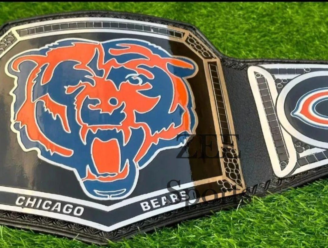 New Handmade Superbowl Bel Chicago Bears NFL Championship Wrestling ...