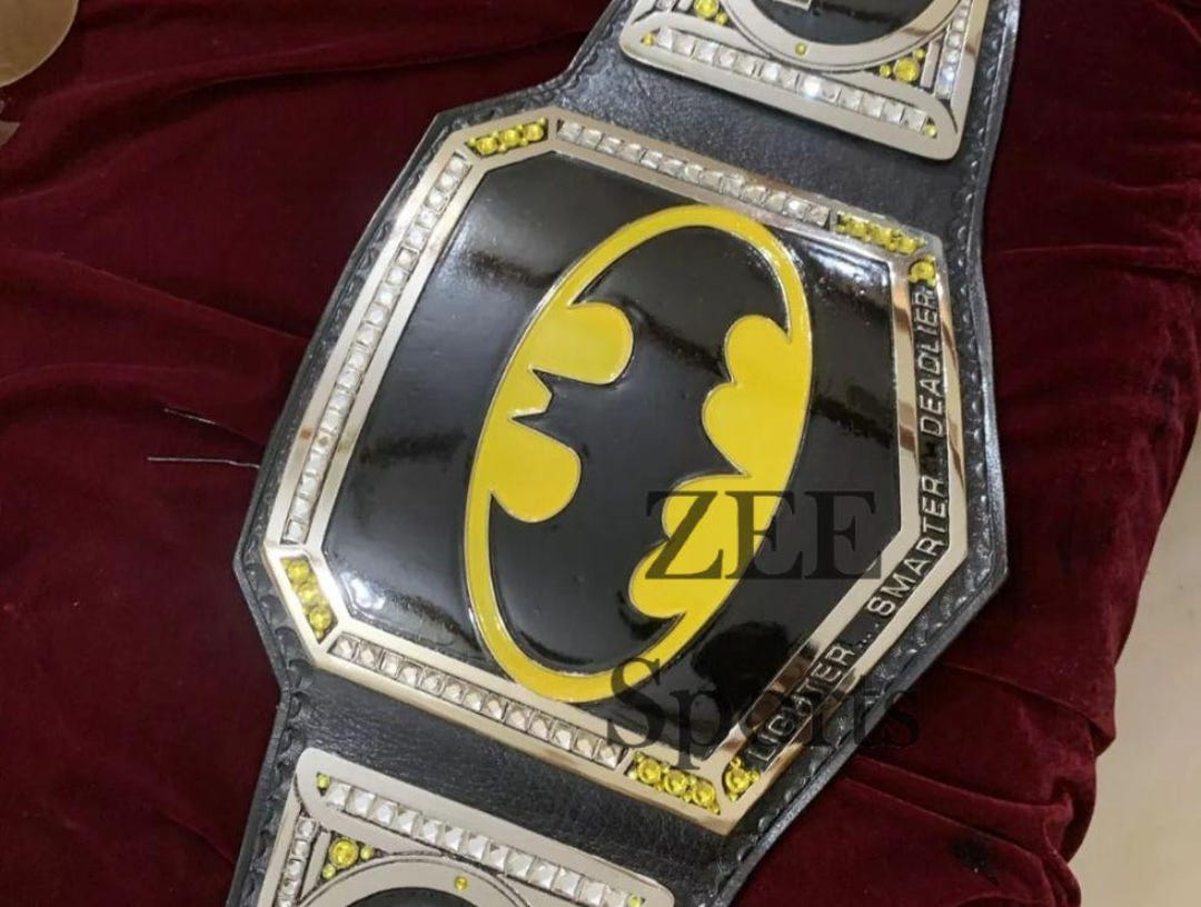 New Custom Batman Forever Championship Belt Adult Size - Etsy