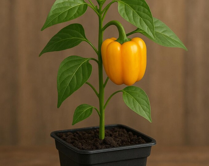 Golden Cal Wonder Pepper, Starter Yellow Bell,vegetable Starter, Bell ...