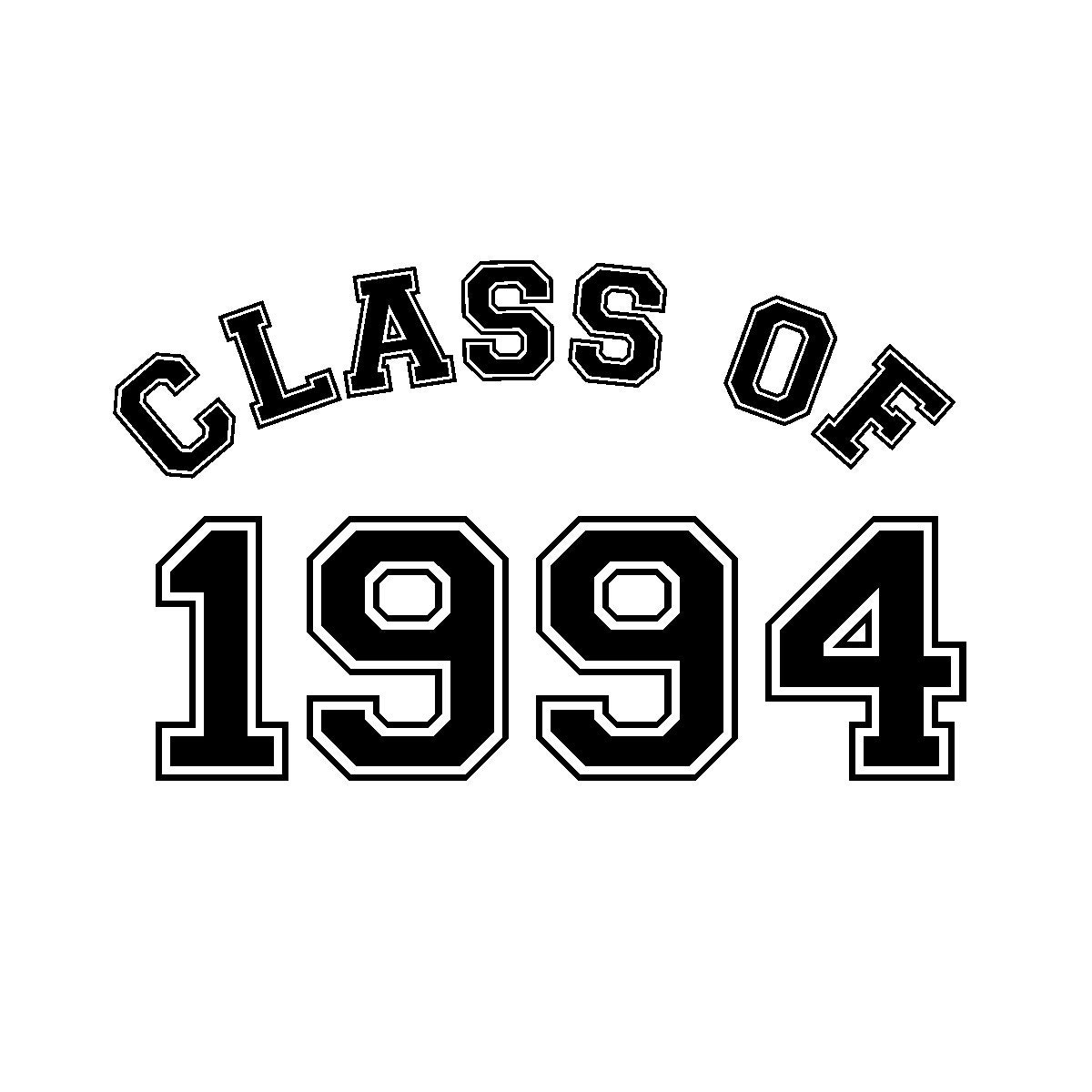 Class of 1990 through 1999 svg designs SVG PNG cut file | Etsy