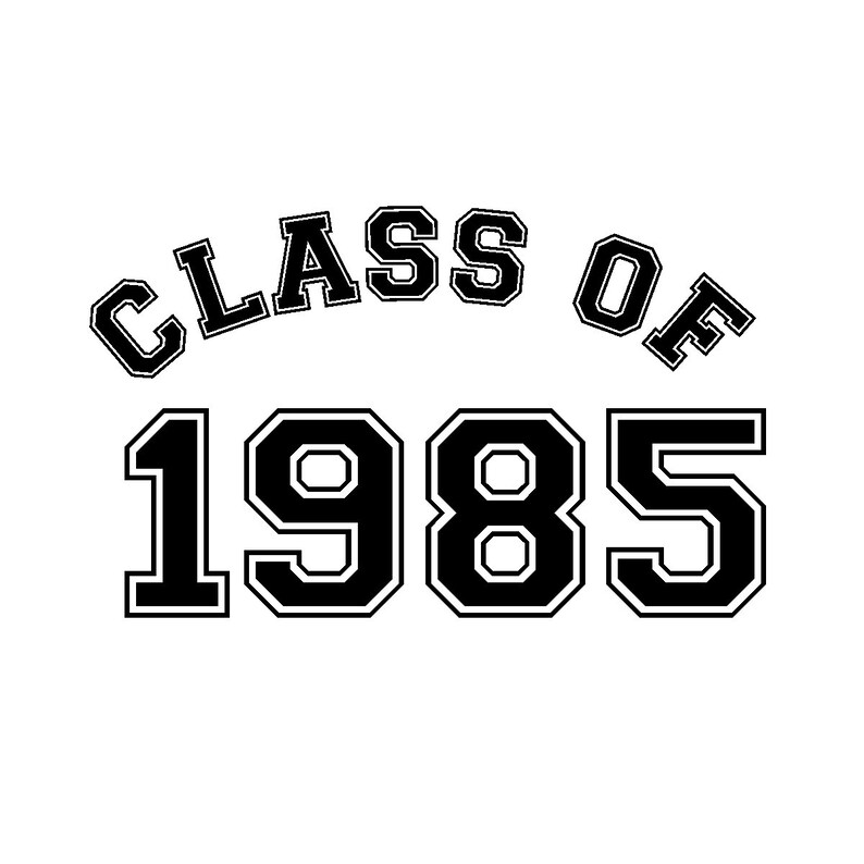 Class of 1980 Through 1989 Svg Designs SVG PNG Cut File - Etsy