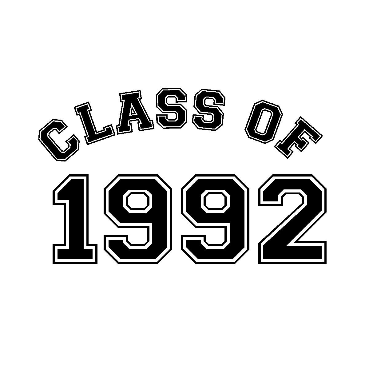 Class of 1990 through 1999 svg designs SVG PNG cut file | Etsy