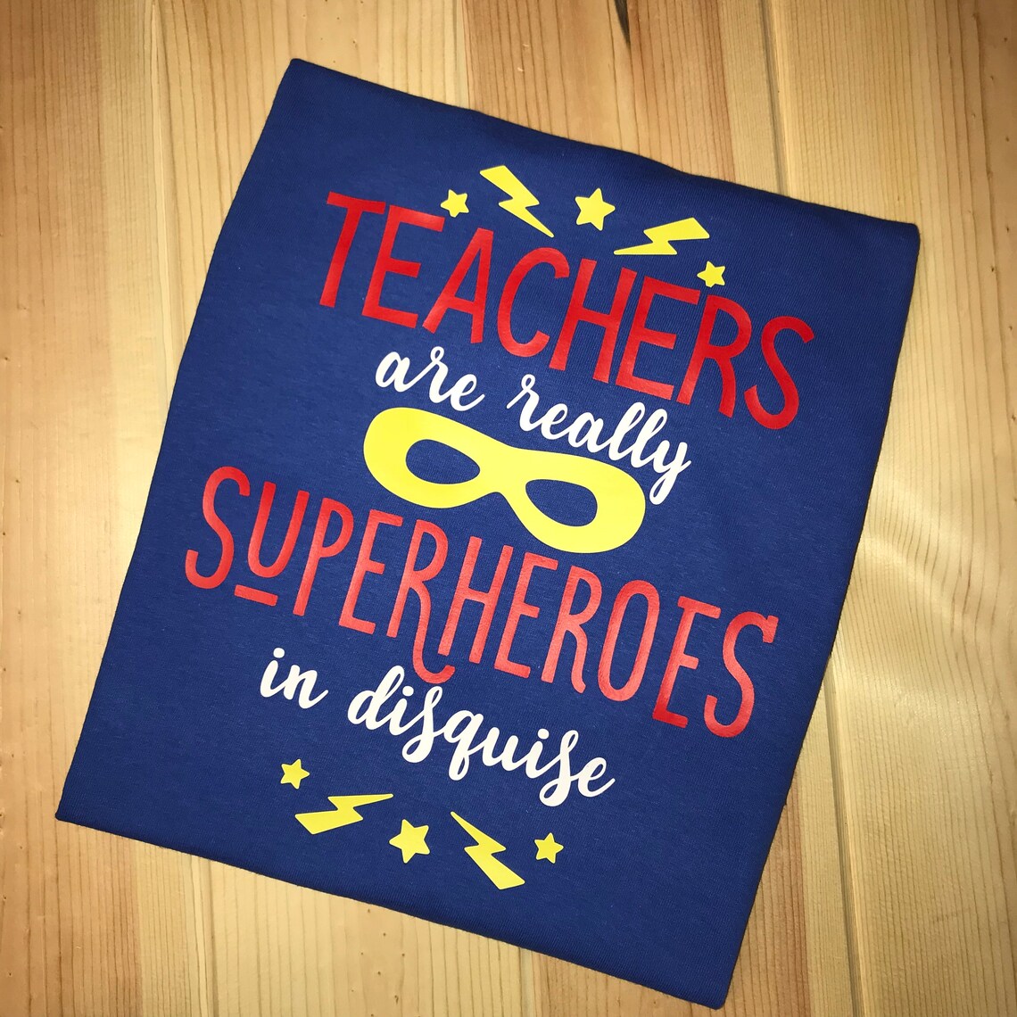 Teachers Are Superheros in Disguise Design SVG PNG JPG | Etsy