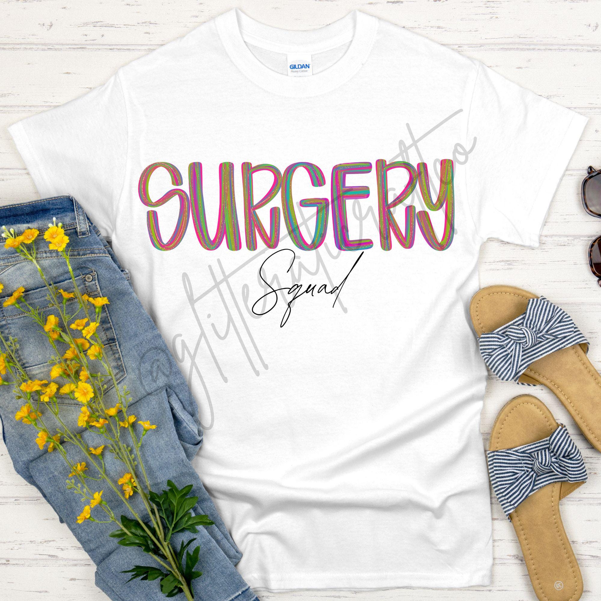 Surgery Squad PNG: OR Nurse Sublimation Design (digital Download) - Etsy
