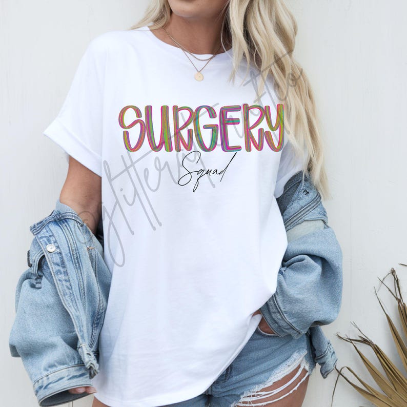 Surgery Squad PNG: OR Nurse Sublimation Design (digital Download) - Etsy
