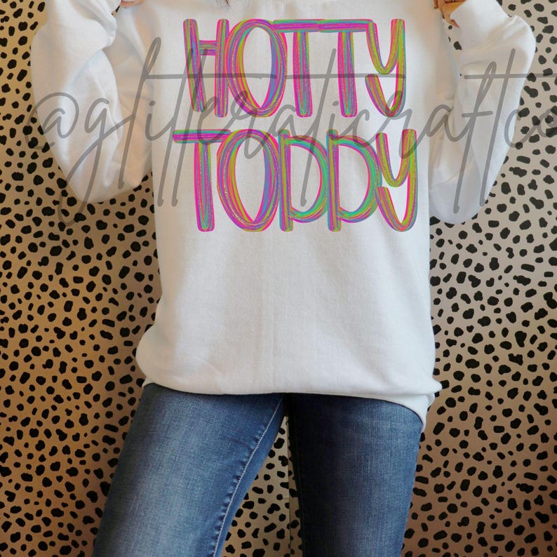 Hotty Toddy Football PNG: Game Day Sublimation Design (digital Download ...