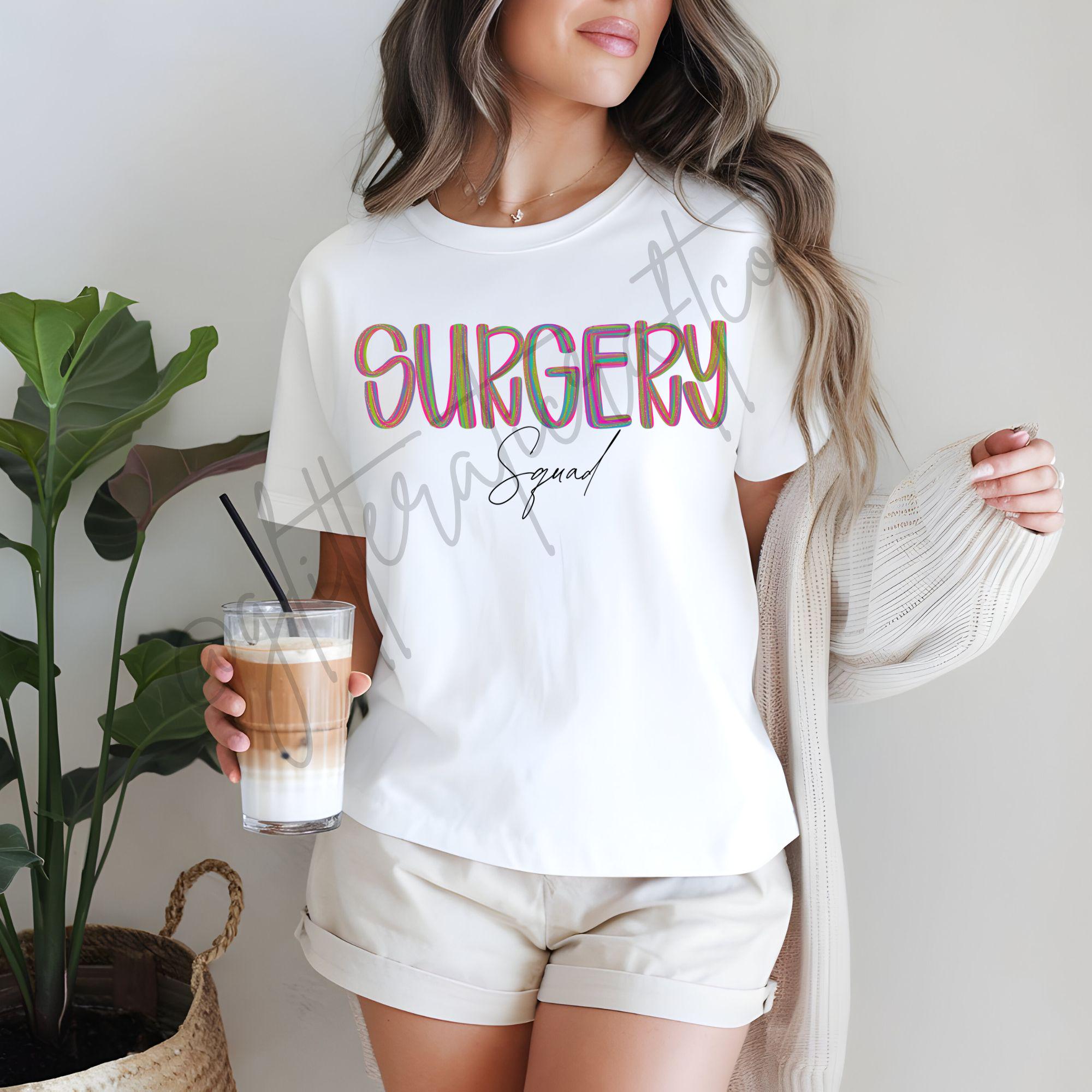 Surgery Squad PNG: OR Nurse Sublimation Design (digital Download) - Etsy