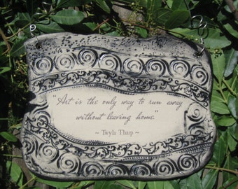 Clay plaque | Etsy
