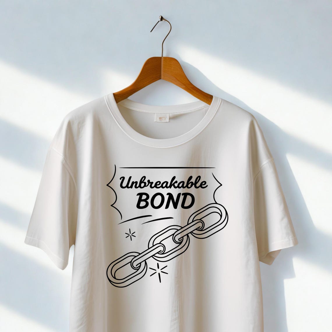 Unbreakable Bond PNG – Interlocked Chain Loyalty Design – Minimal ...
