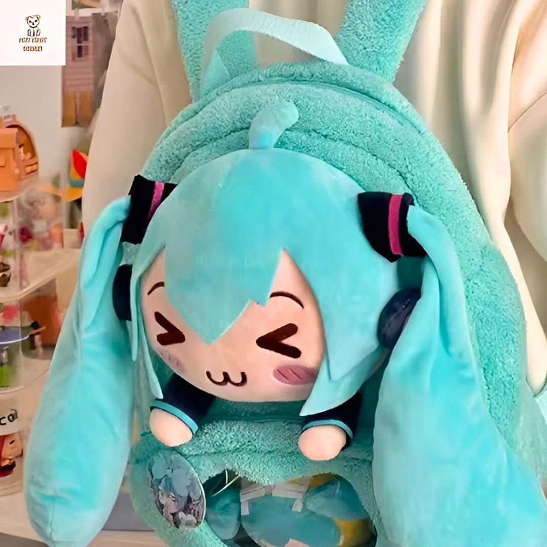 Hatsune Miku ITA Plush Backpack - Etsy