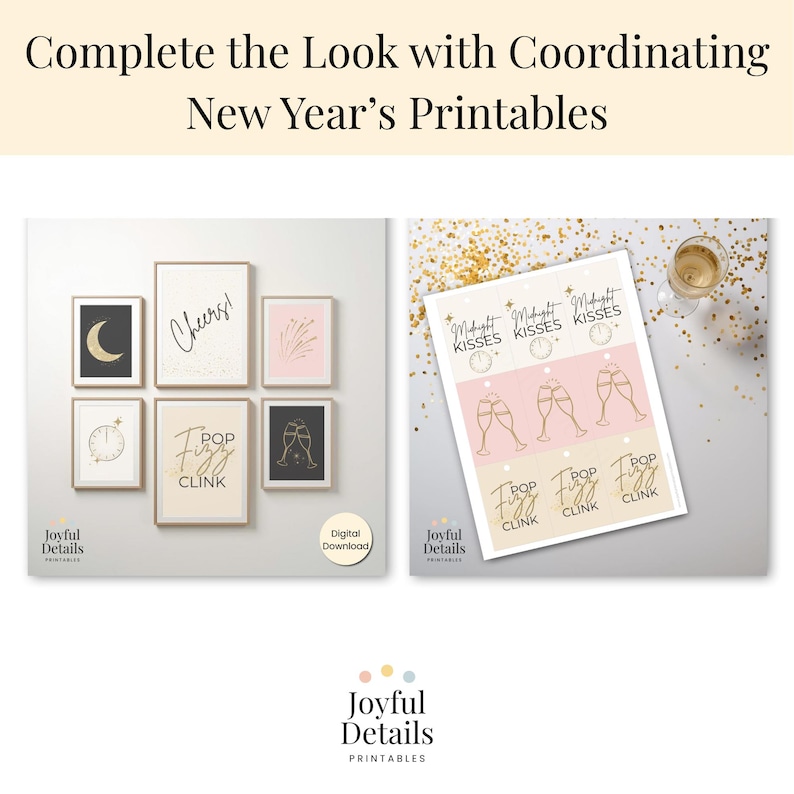 New Year’s Eve Year in Review Printable 2025 Reflection & Goal Setting ...