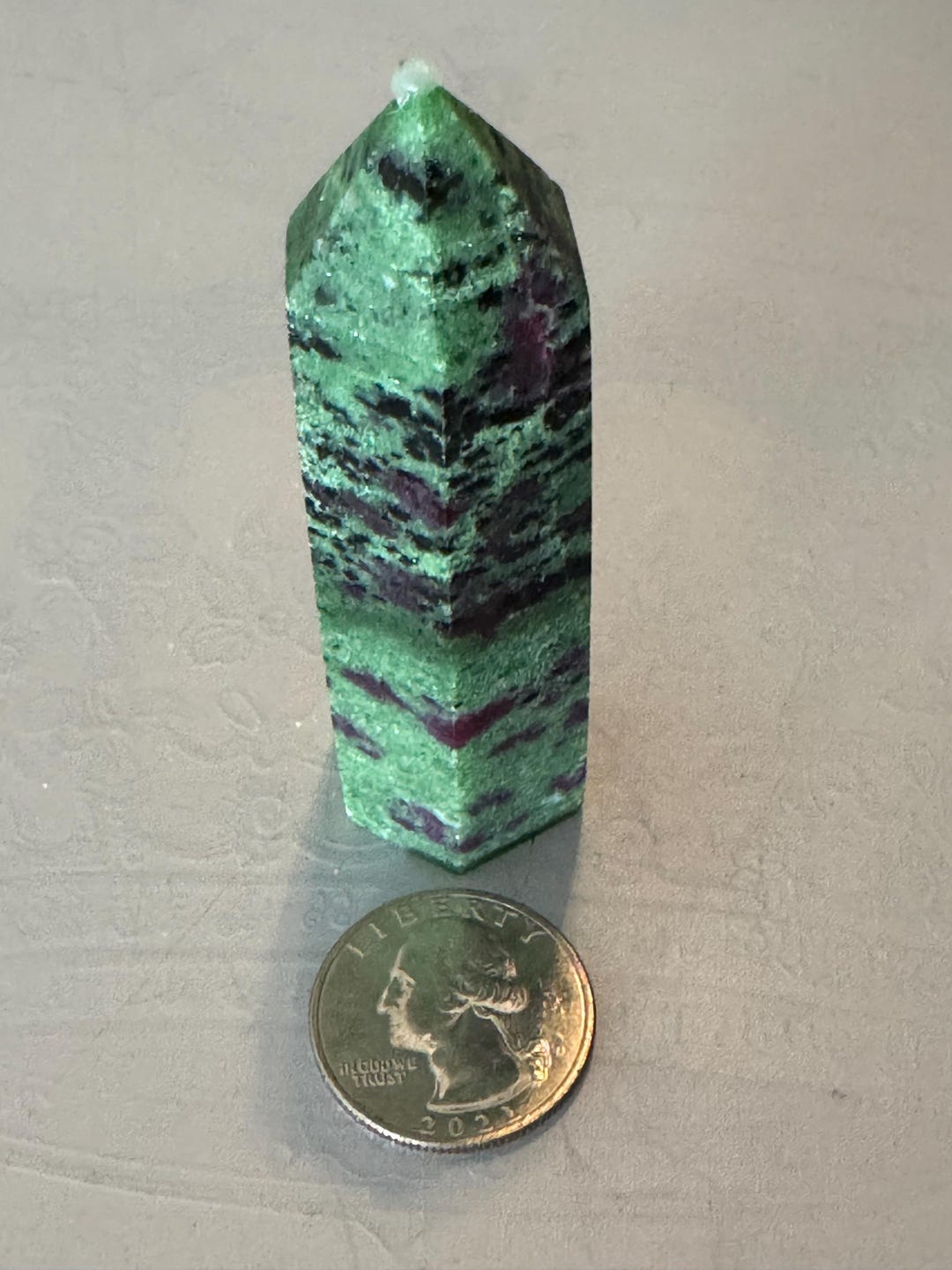 UV Reactive Ruby Zoisite Tower - Etsy