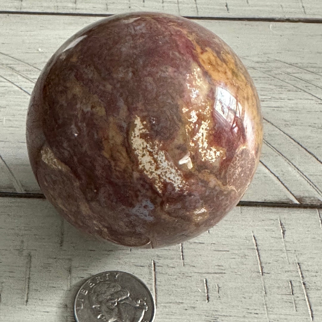 Money Agate Sphere - Etsy