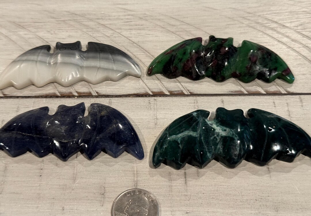 Crystal Bats - Etsy