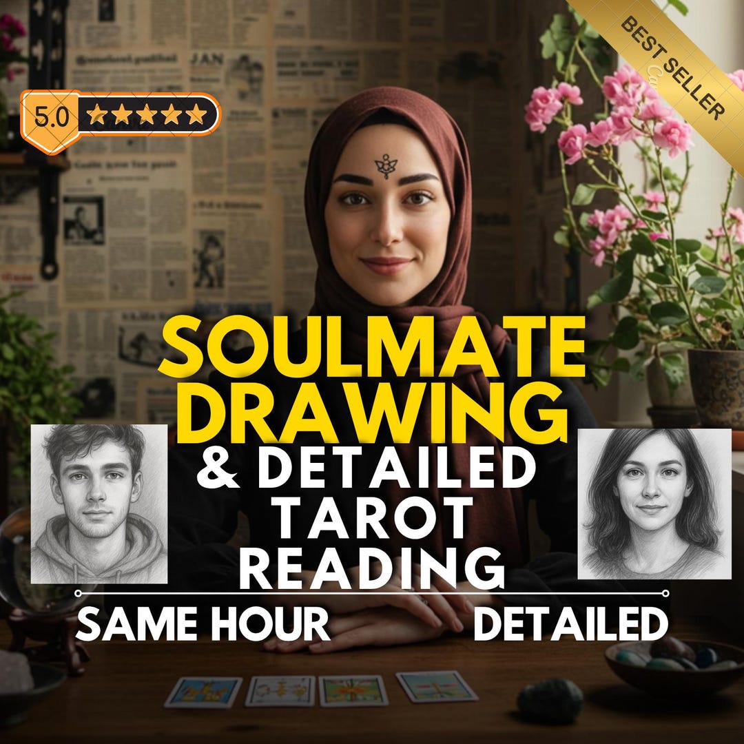 Soulmate Psychic Drawing & Tarot Reading: Personalized Guidance - Etsy