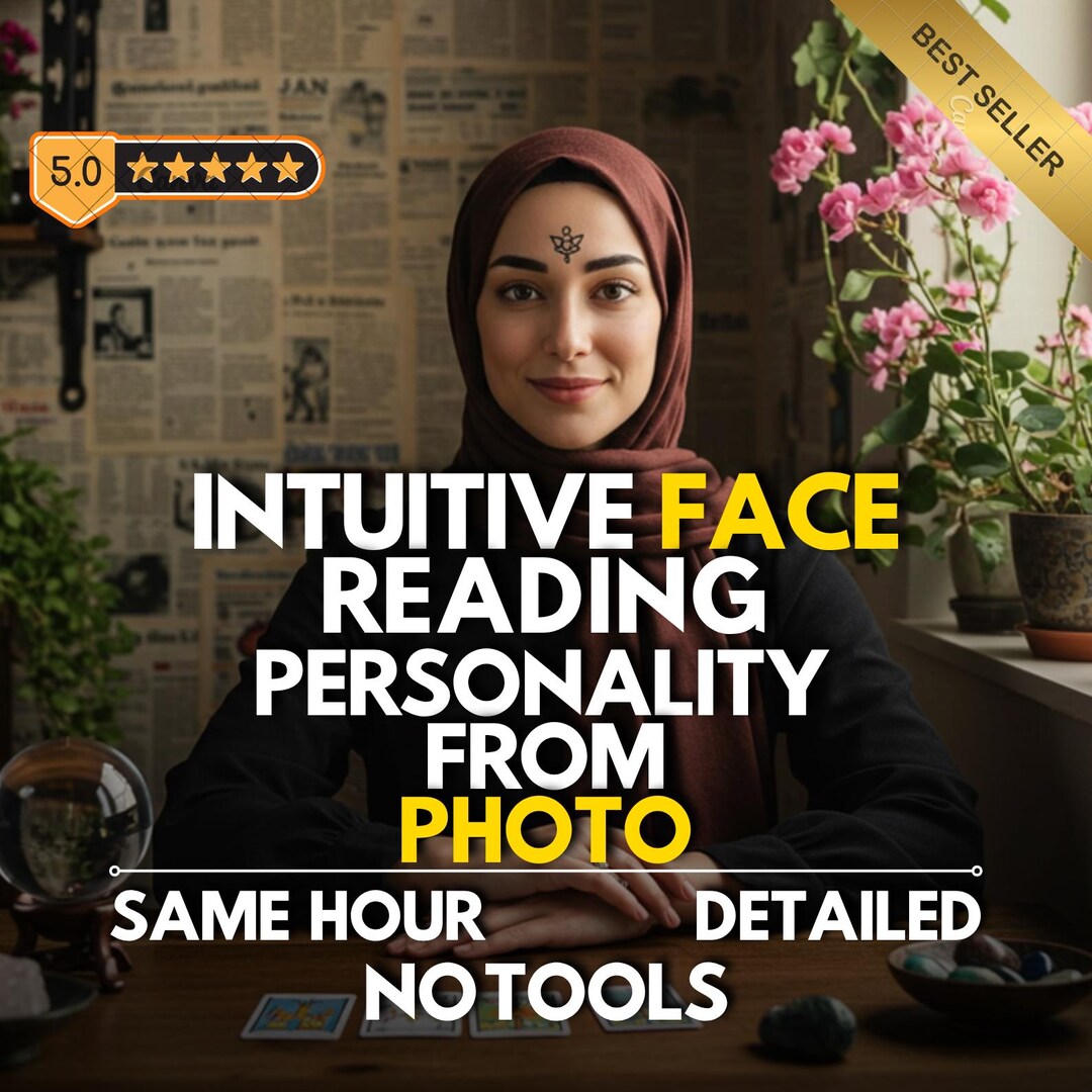 Intuitive Face Reading: Emotional Analysis, Psychic Insight - Etsy