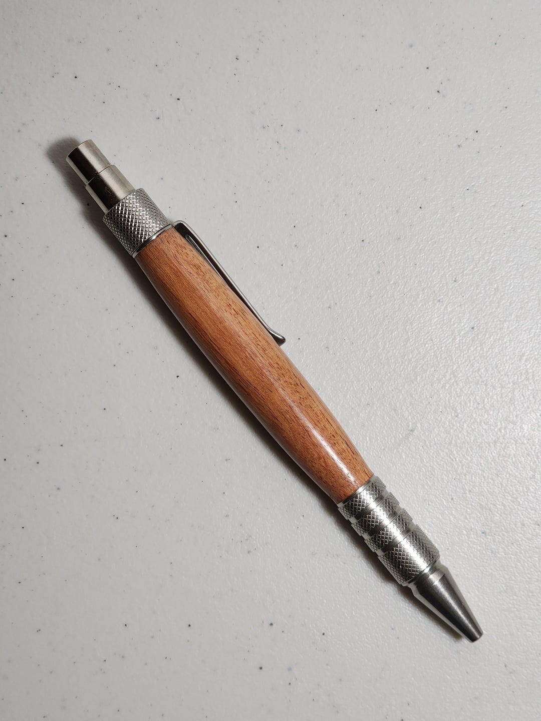 Handmade Hand Turned Exotic Bubinga Wood Duraclick Pen - Etsy