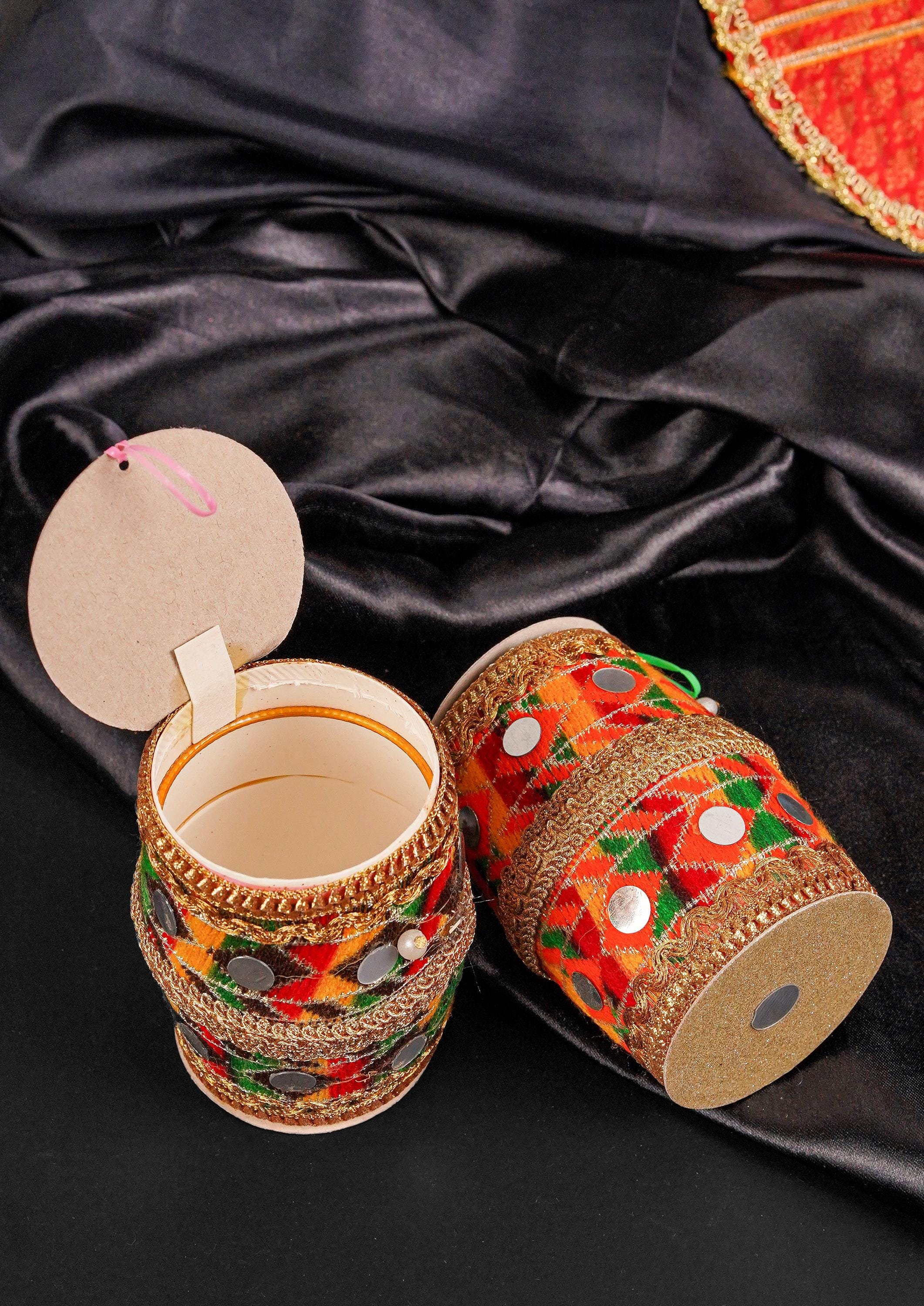 Dhol Shaped Favor Boxes, Mehndi Sangeet Wedding Decor - Etsy