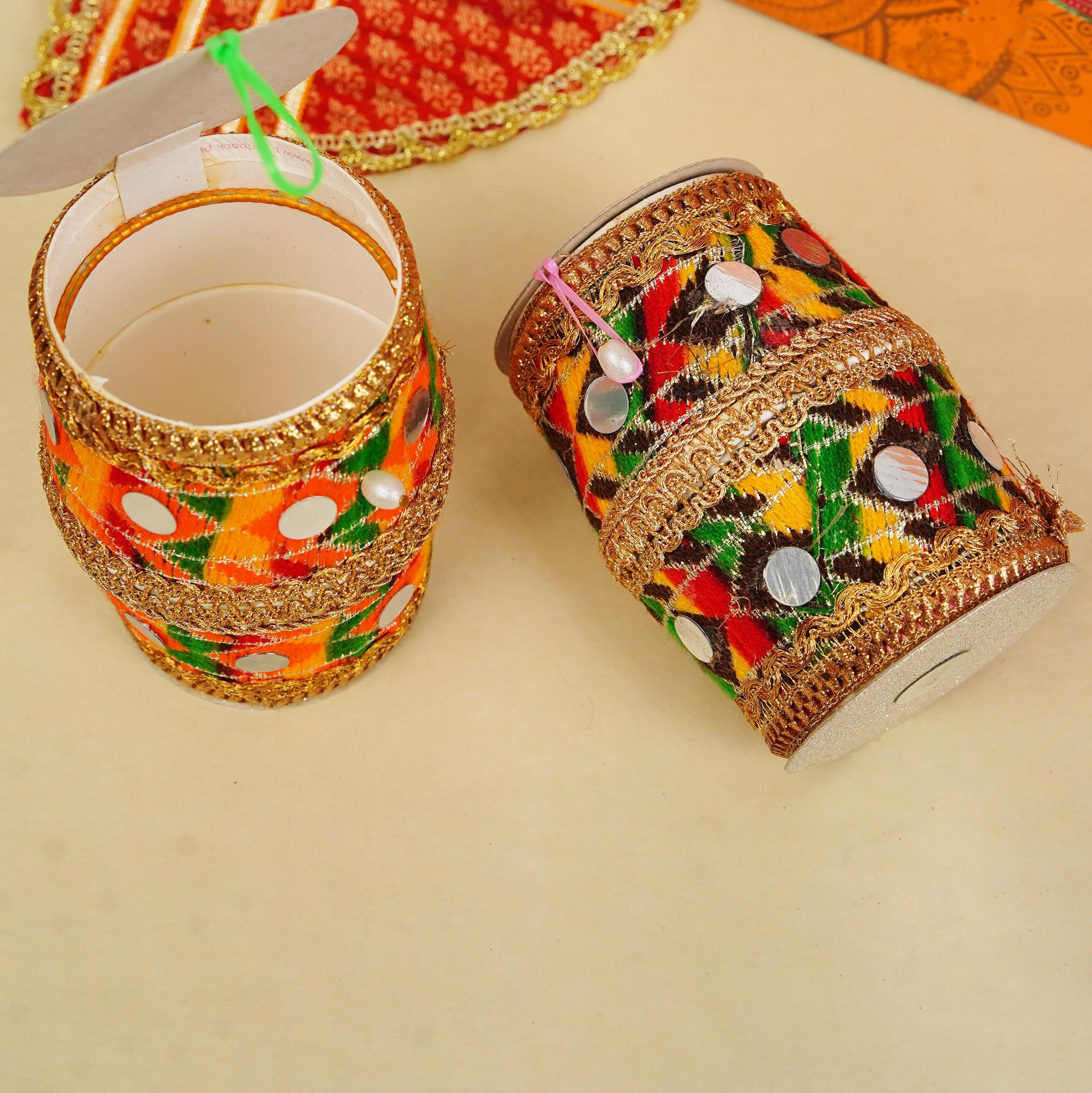 Dhol Shaped Favor Boxes, Mehndi Sangeet Wedding Decor - Etsy