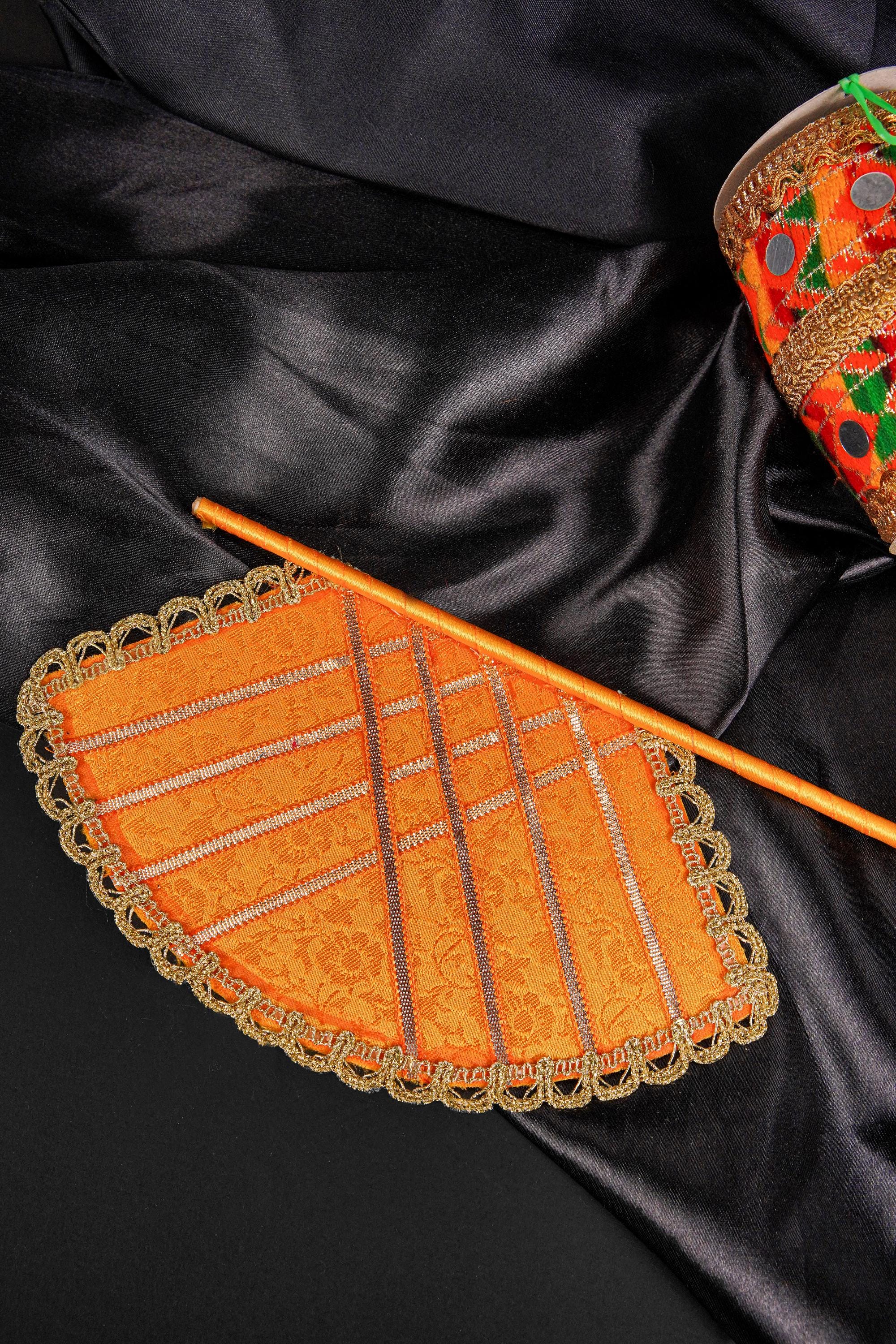 Handmade Decorative Fan Multi Color Fans Traditional Pakhi/pankhi for ...