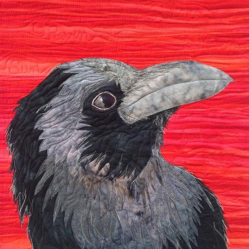 Raven Bird Quilt Pattern Digital Download - Etsy