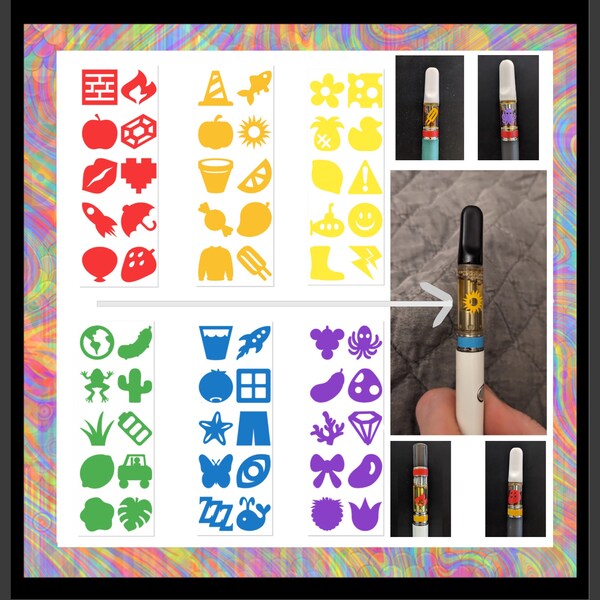 Weed Strain Stickers - Etsy