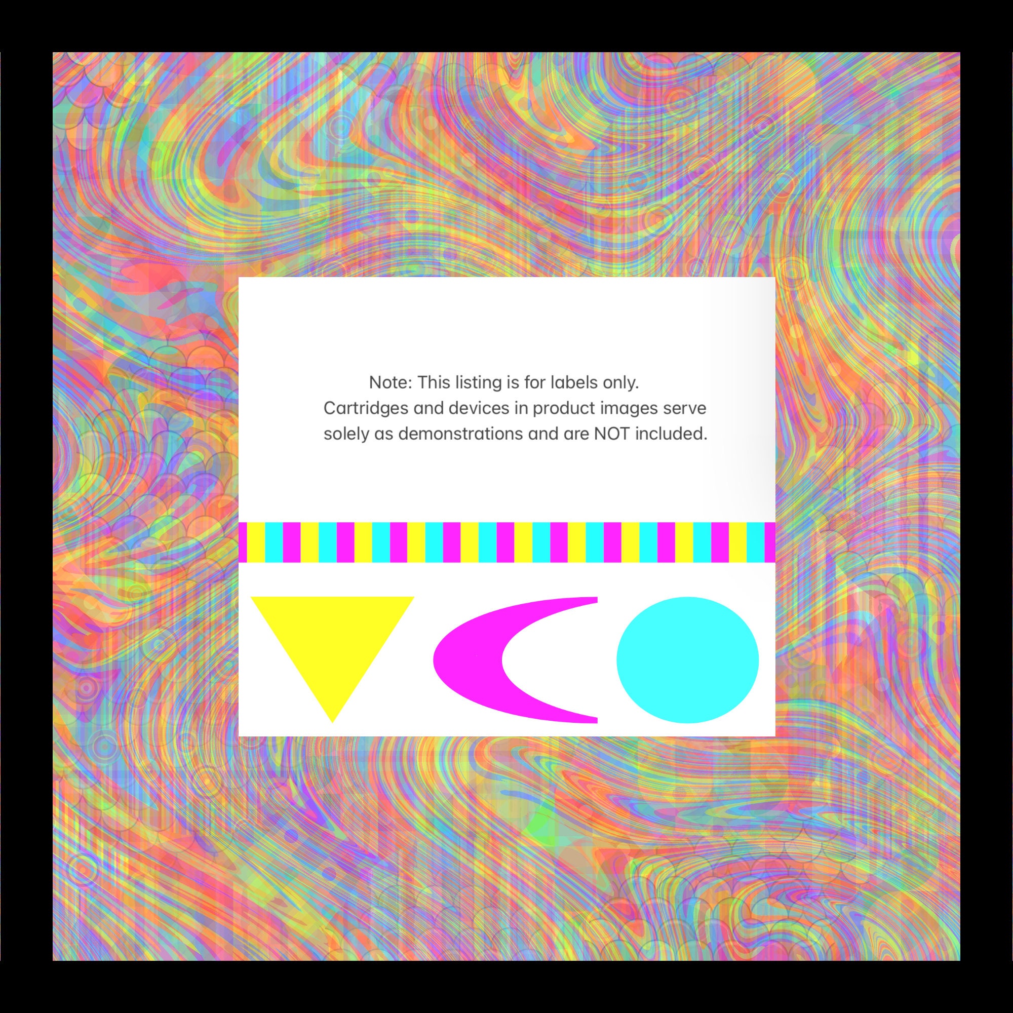 COLOR-CODING Labels for 510 Thread Cartridges Vape Strain - Etsy