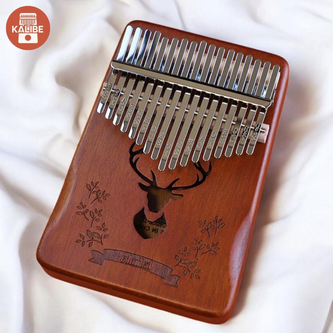 17 Key Kalimba Thumb Piano – High-quality Wood Mbira Instrument With ...
