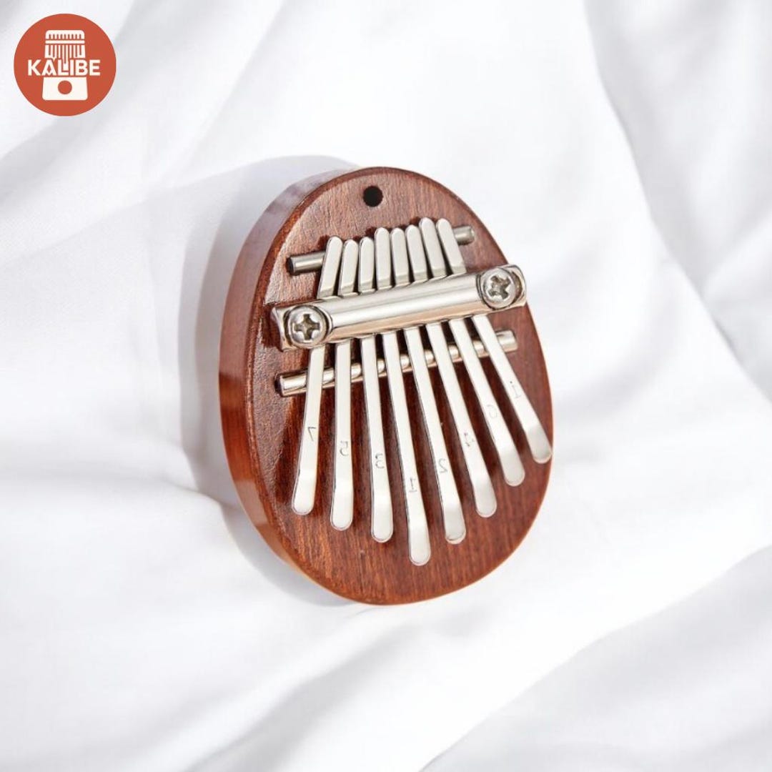 Mini Kalimba 8 Key Thumb Piano – Portable Water Drop Style – Cute ...