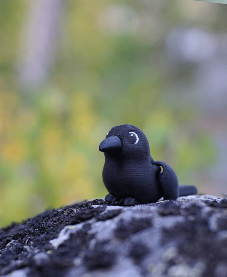 Ravenous Raven – Articulated Fidget Toy - Bird Lover Gift | Bulk ...